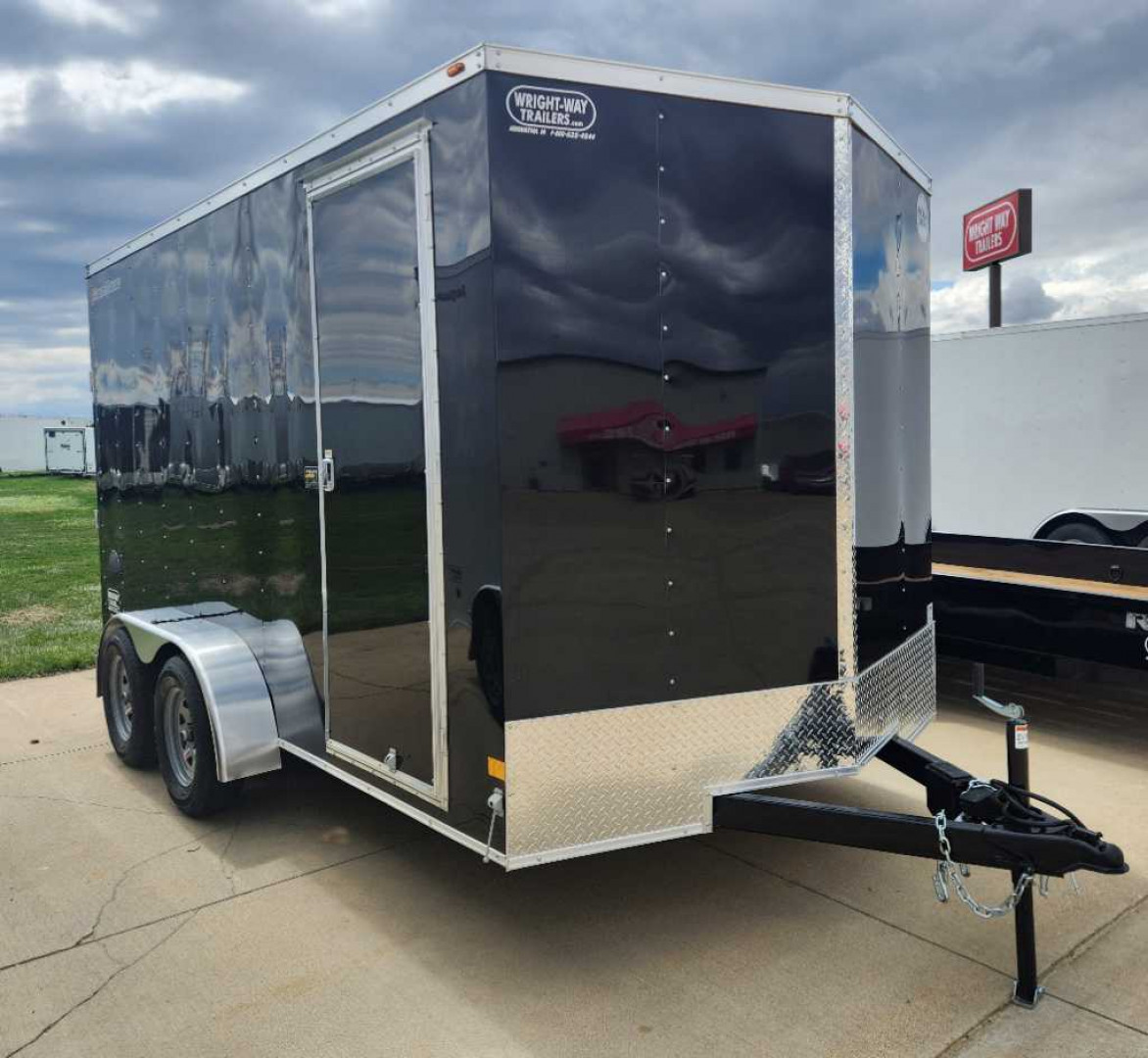 New 2024 Wells Cargo 7'X14'+2'V FAST TRAC Cargo / Enclosed Trailer