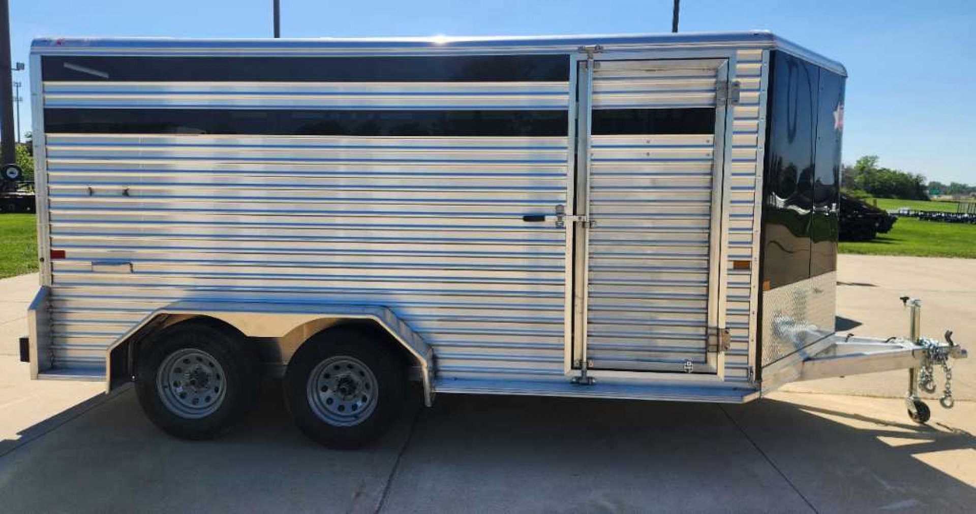 New 2025 Frontier Trailers LIV167 Stock / Stock Combo Trailer