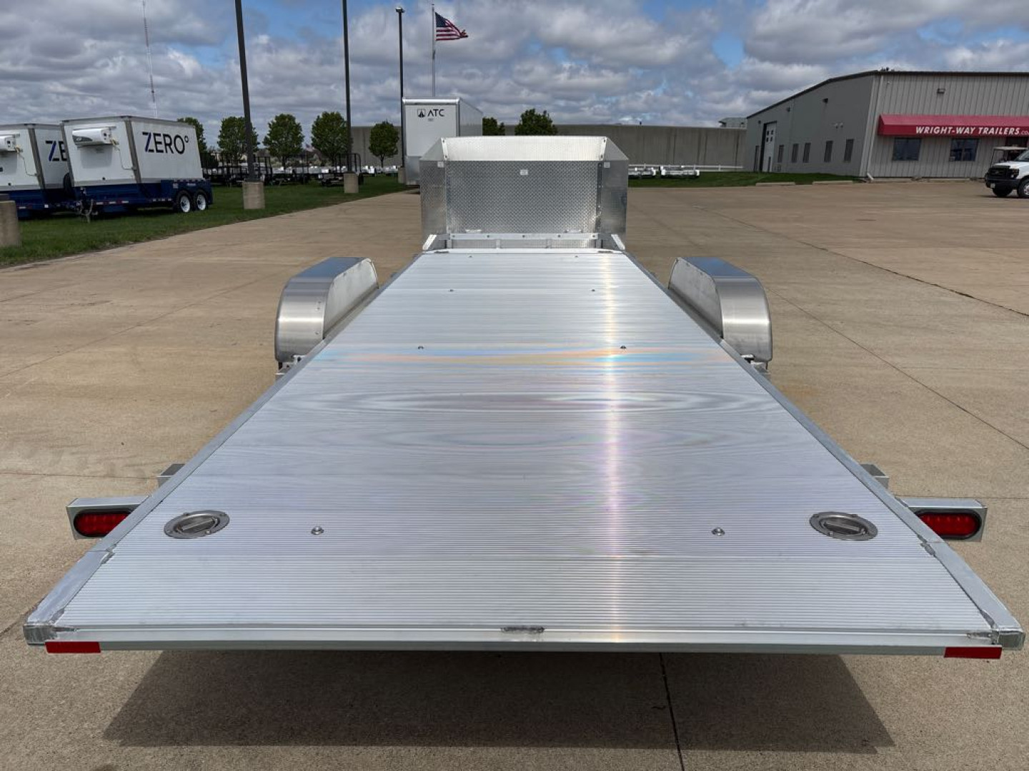 New 2026 Aluma 8220H-ANV-TILT-TA-EL Utility Trailer