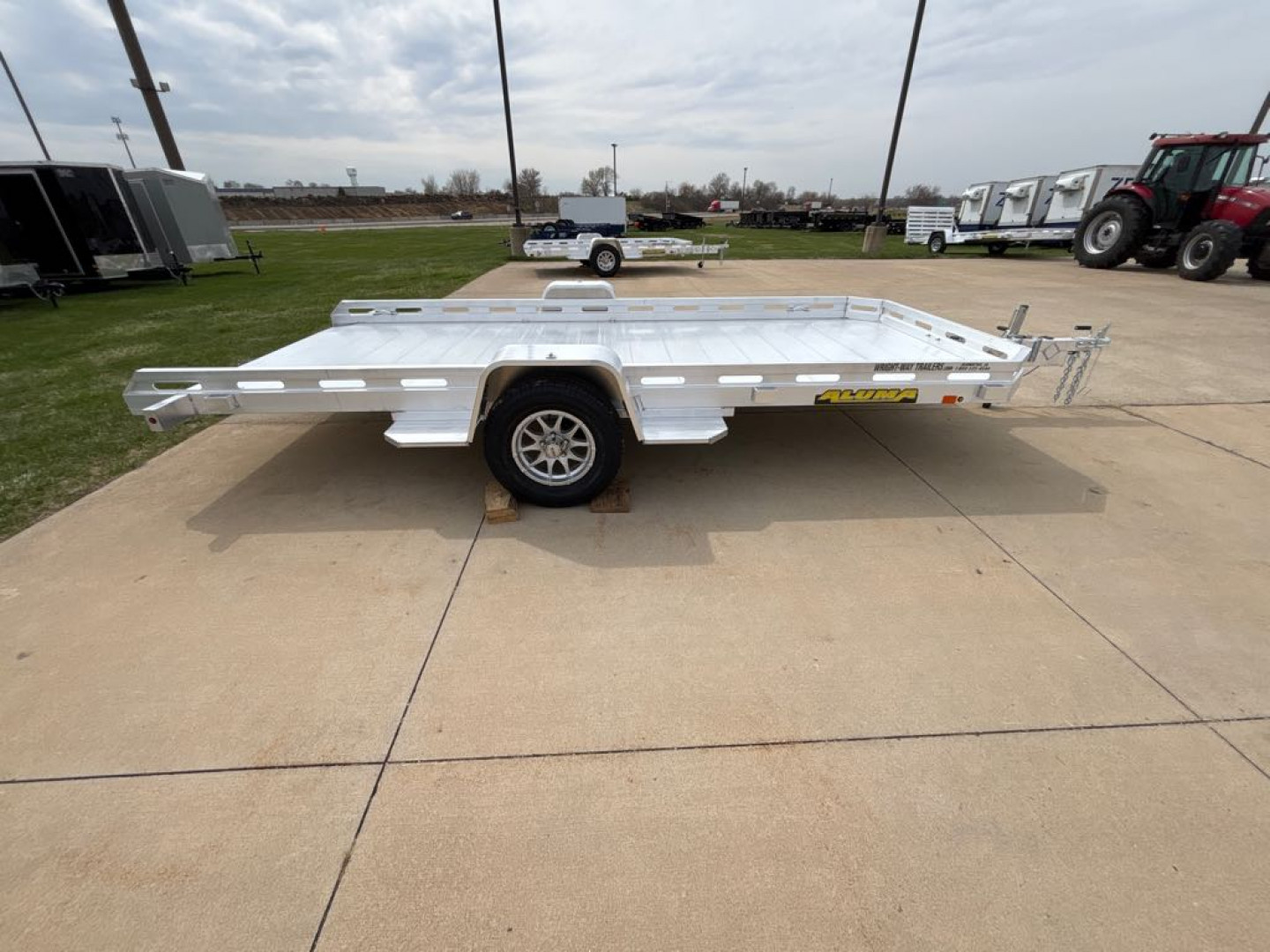 New 2026 Aluma 7814TILT-S Utility Trailer