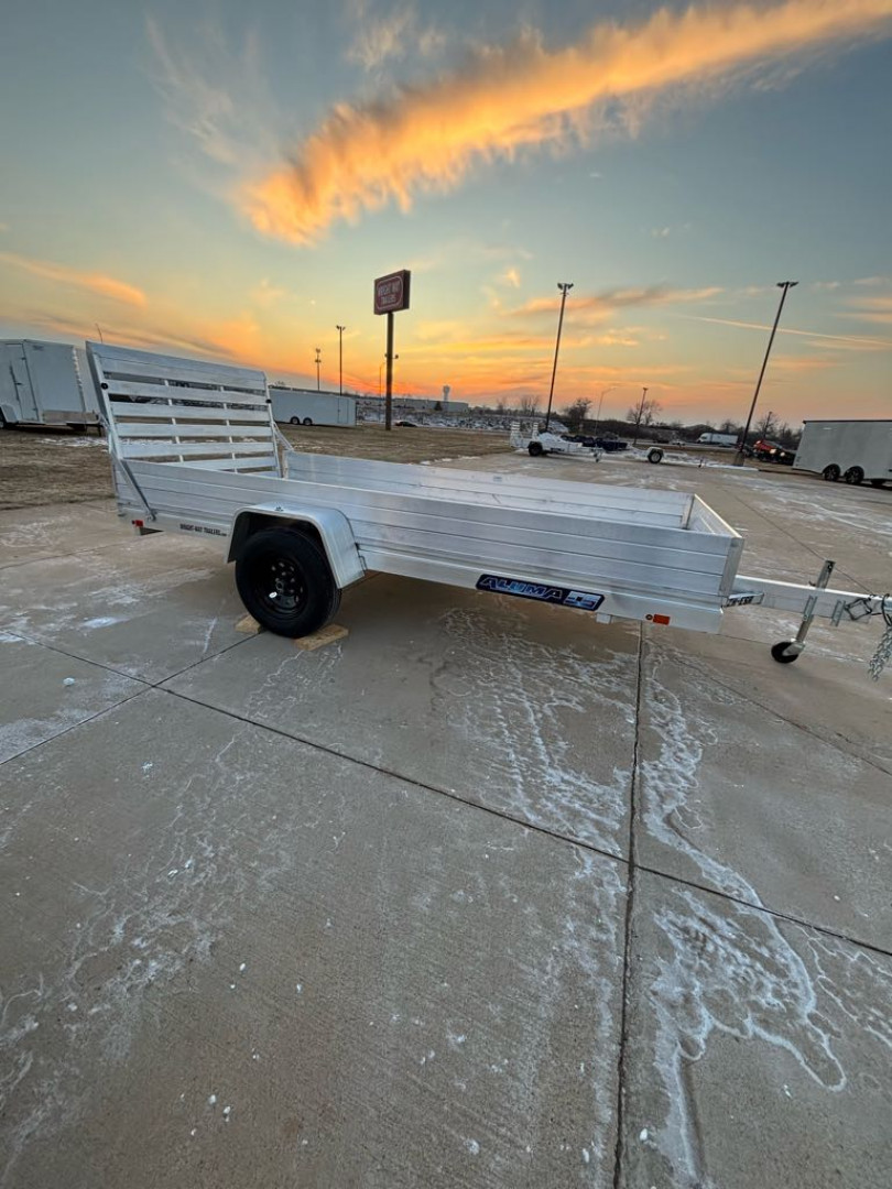 New 2025 Aluma 6812H-ESA-S-TG Utility Trailer