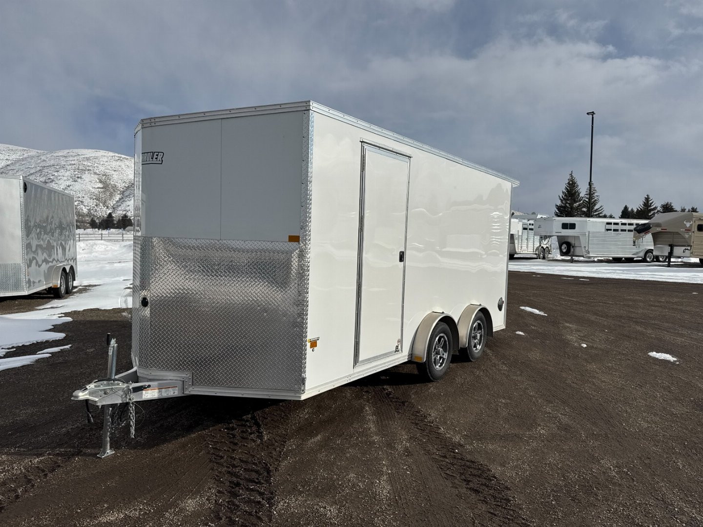 Used 2023 Mission 7.5 Wide UTV Multisport Trailer