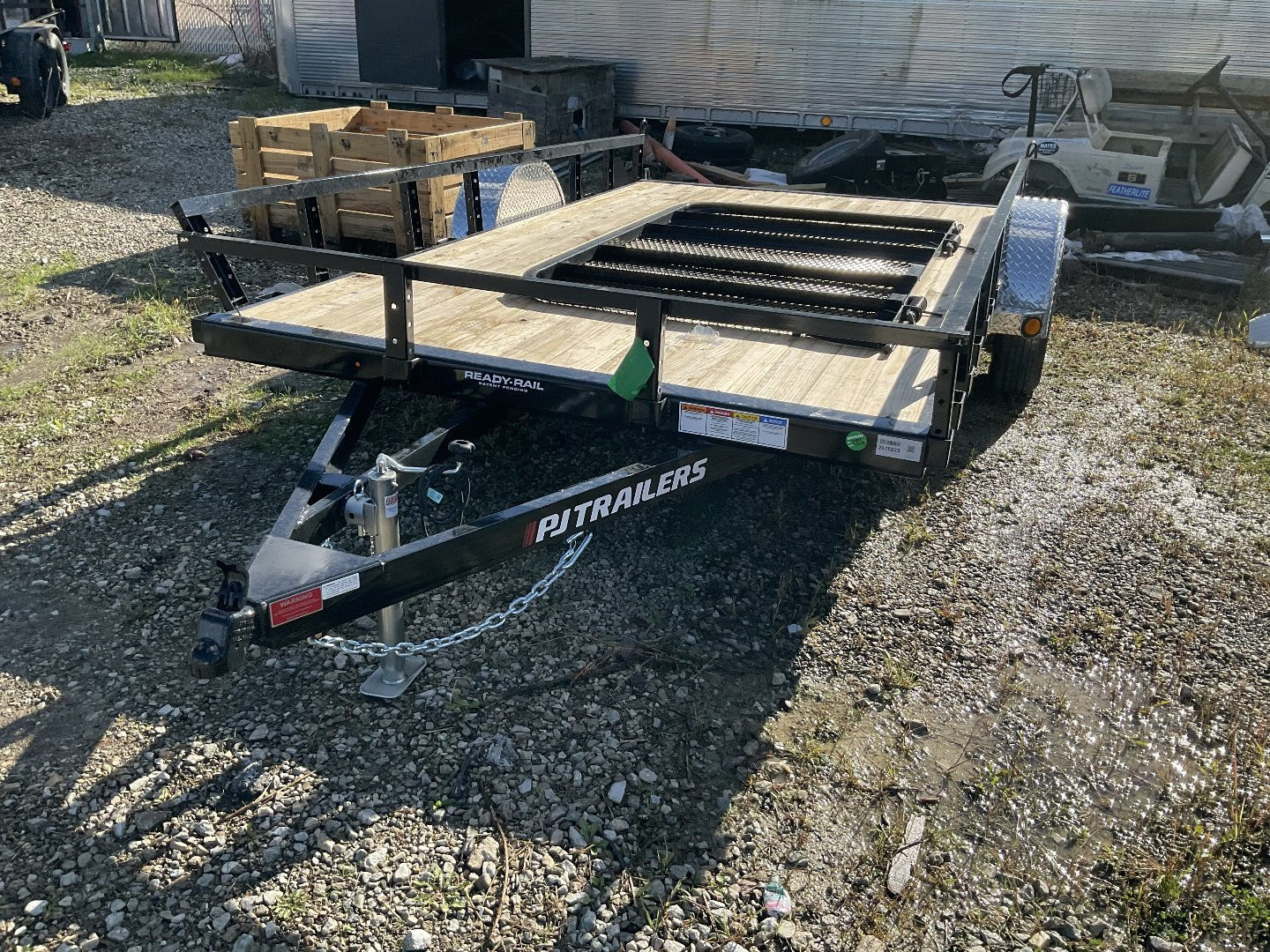 New 2025 PJ TRAILERS U8121 Utility Trailer 83X12 SA STRAIGHT DECK (GVW:2995) for sale in New ...