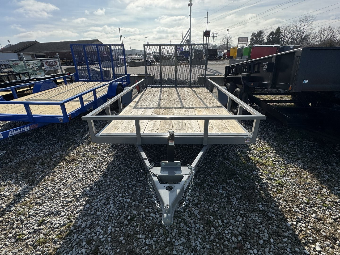 New 2025 Liberty LU3K78X12C4 Utility Trailer 78X12 SA (GVW: 2990) GRAY ...