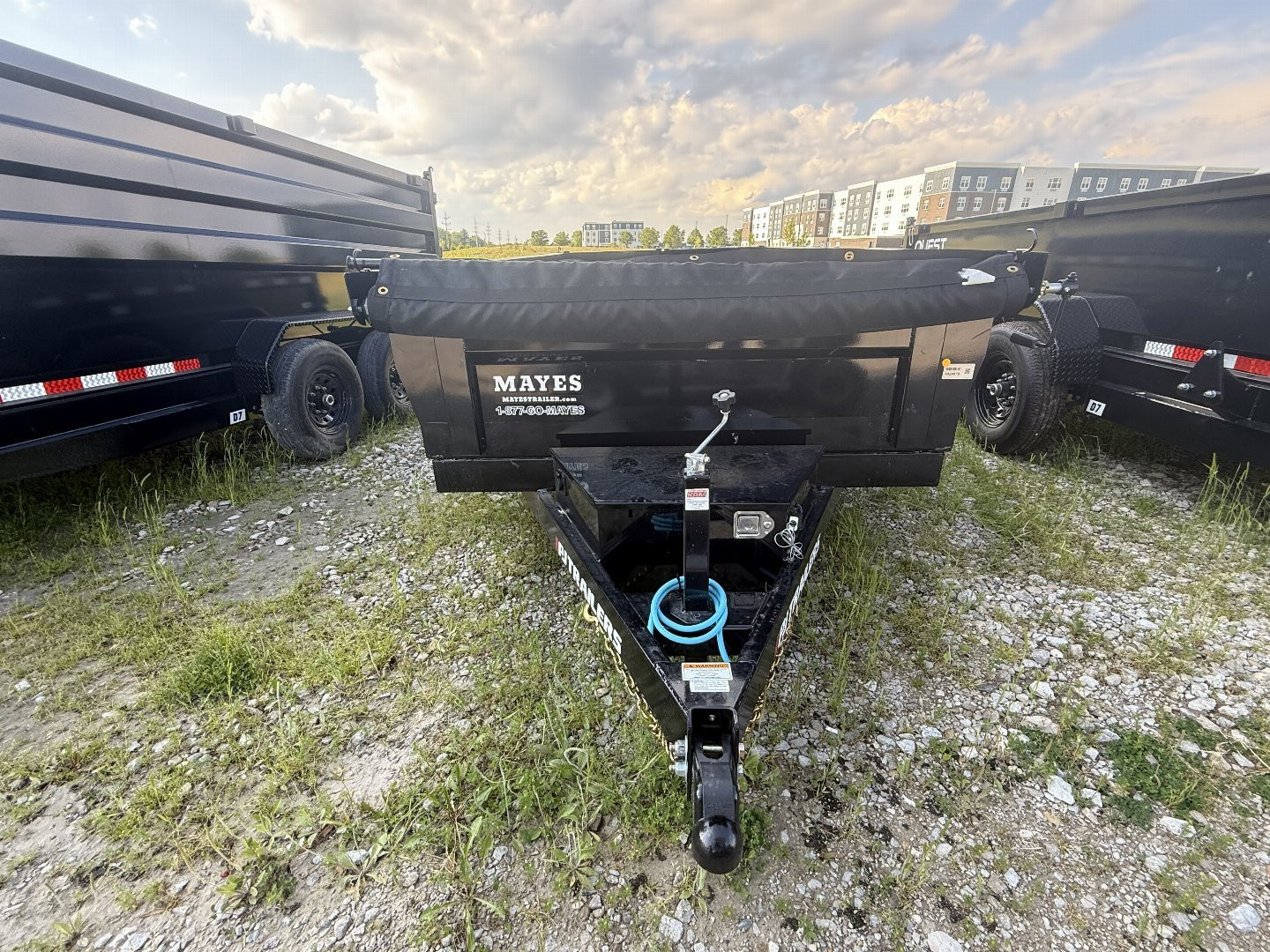 New 2026 PJ Trailers D3122 Dump Trailer 72X12 TA 24" SIDES (GVW:9900 ...