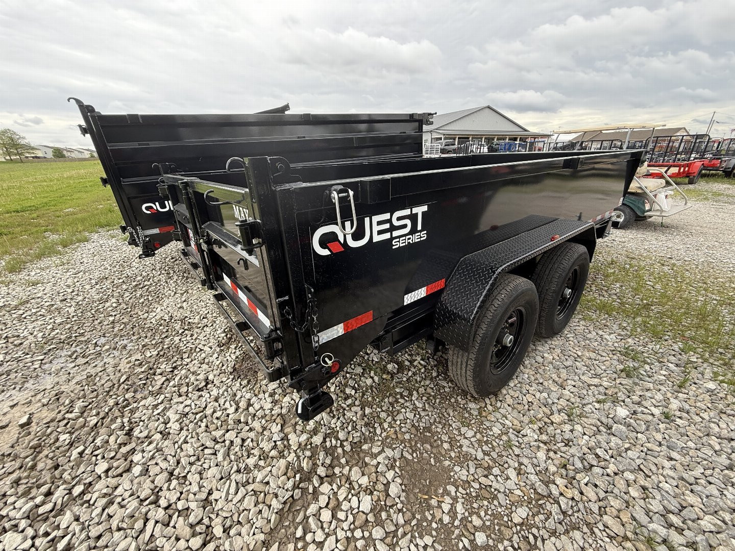 New 2026 PJ Trailers D7142 Dump Trailer 83X14 TA 24" SIDES (GVW:9900) BLACK for sale in New ...