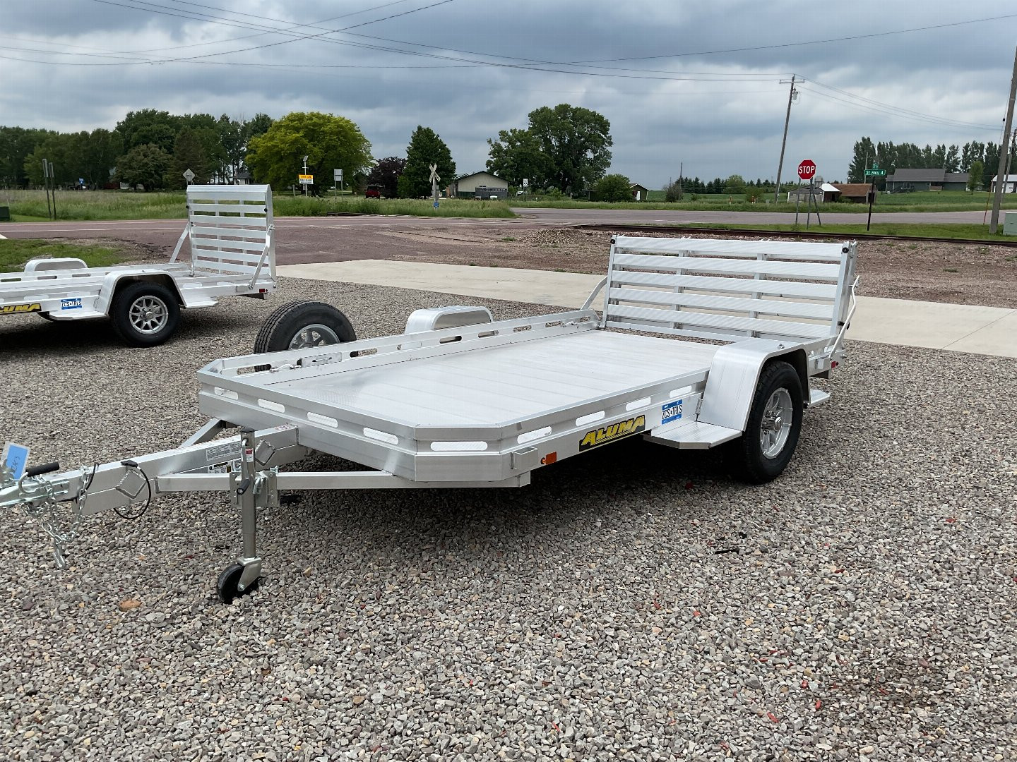 New 2025 Aluma 7712H-BT Utility Trailer for sale in Sherburn, MN