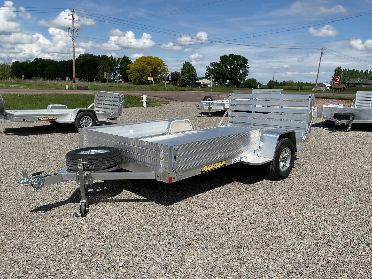 New 2026 Aluma 8112-BT Utility Trailer for sale in Sherburn, MN