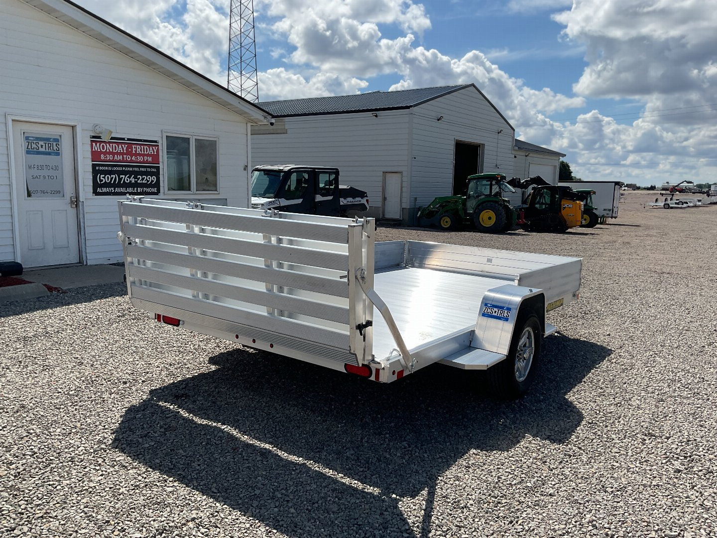 New 2026 Aluma 8112-BT Utility Trailer for sale in Sherburn, MN