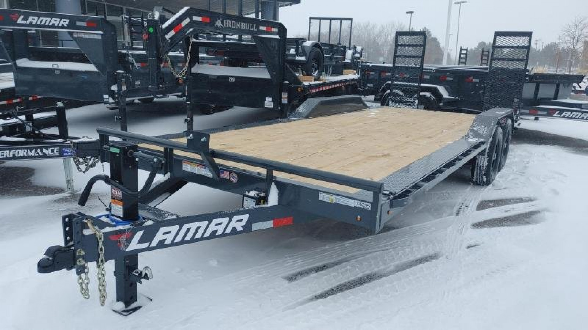 New 2022 Lamar Trailers 14K Equipment Trailer