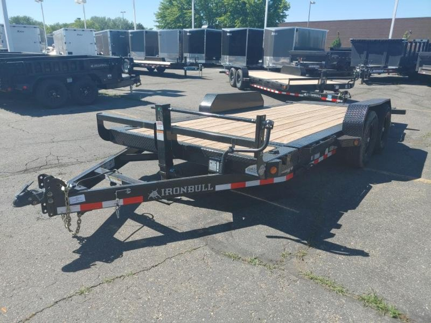 New 2022 Iron Bull Tilt 14K Equipment Trailer