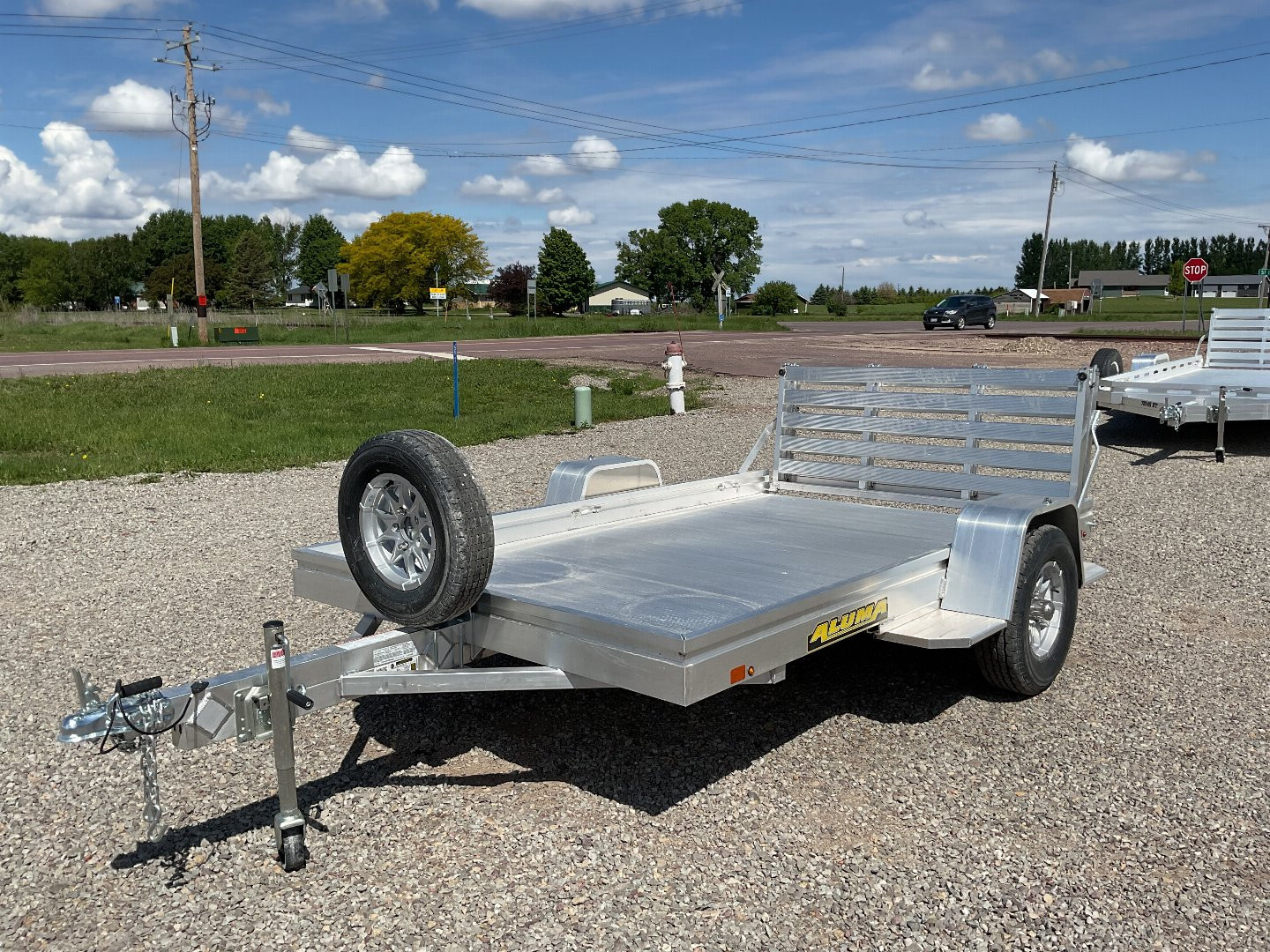 New 2026 Aluma 7210H-S-BT Utility Trailer