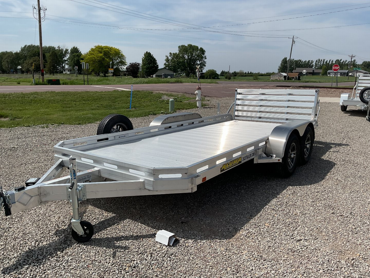 New 2026 Aluma 7816-BT Utility Trailer for sale in Sherburn, MN