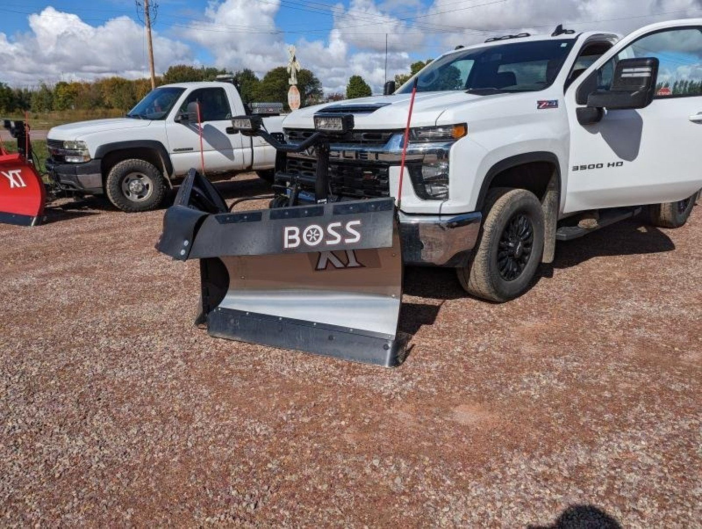 New 2024 BOSS BOSS 8'2" STAINLESS STEEL XT V PLOW Snow Plow