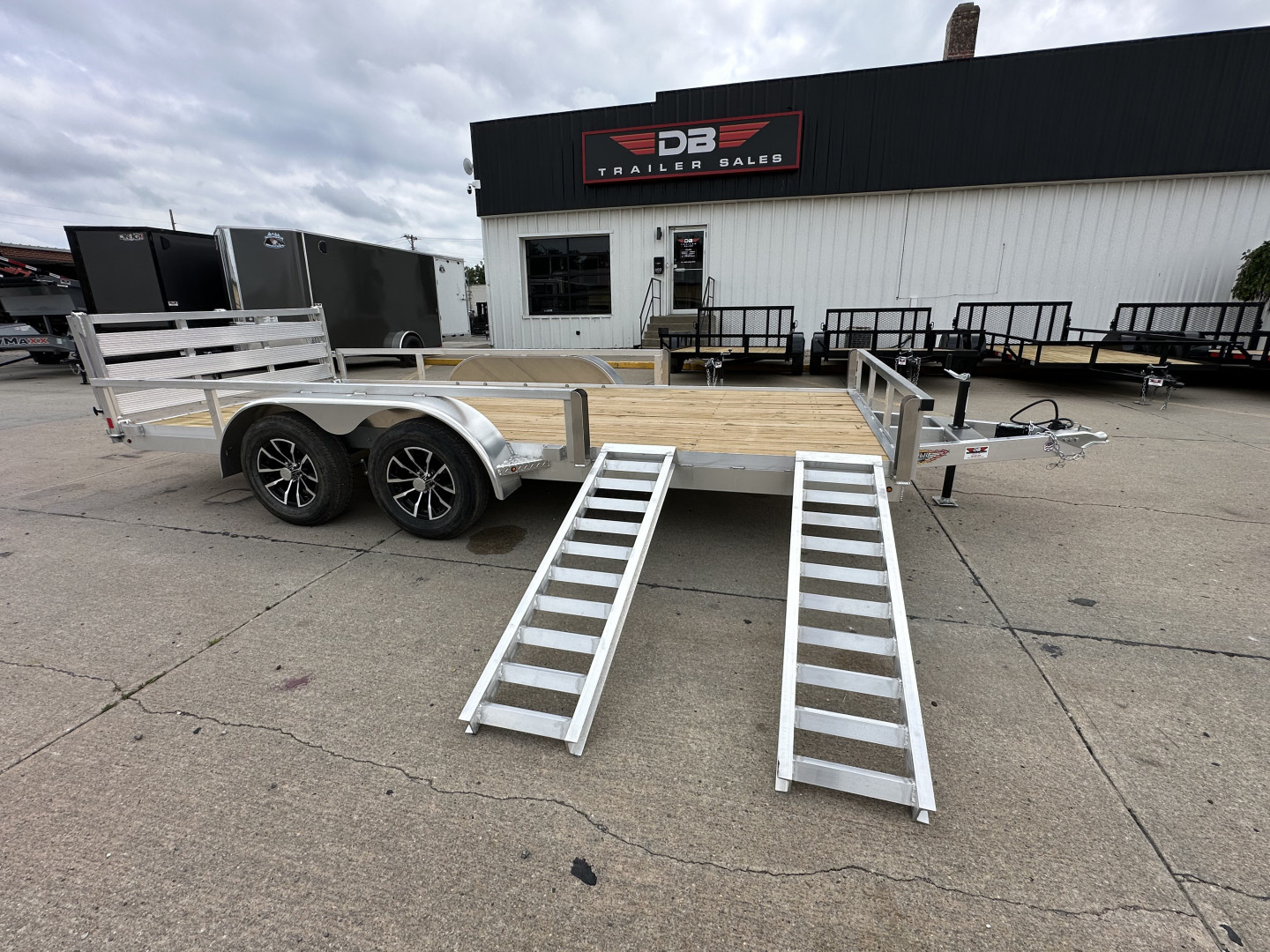 New 2025 H&H Trailers H8216TRSAV-070 ATV Utility Trailer 82 x 16 for ...