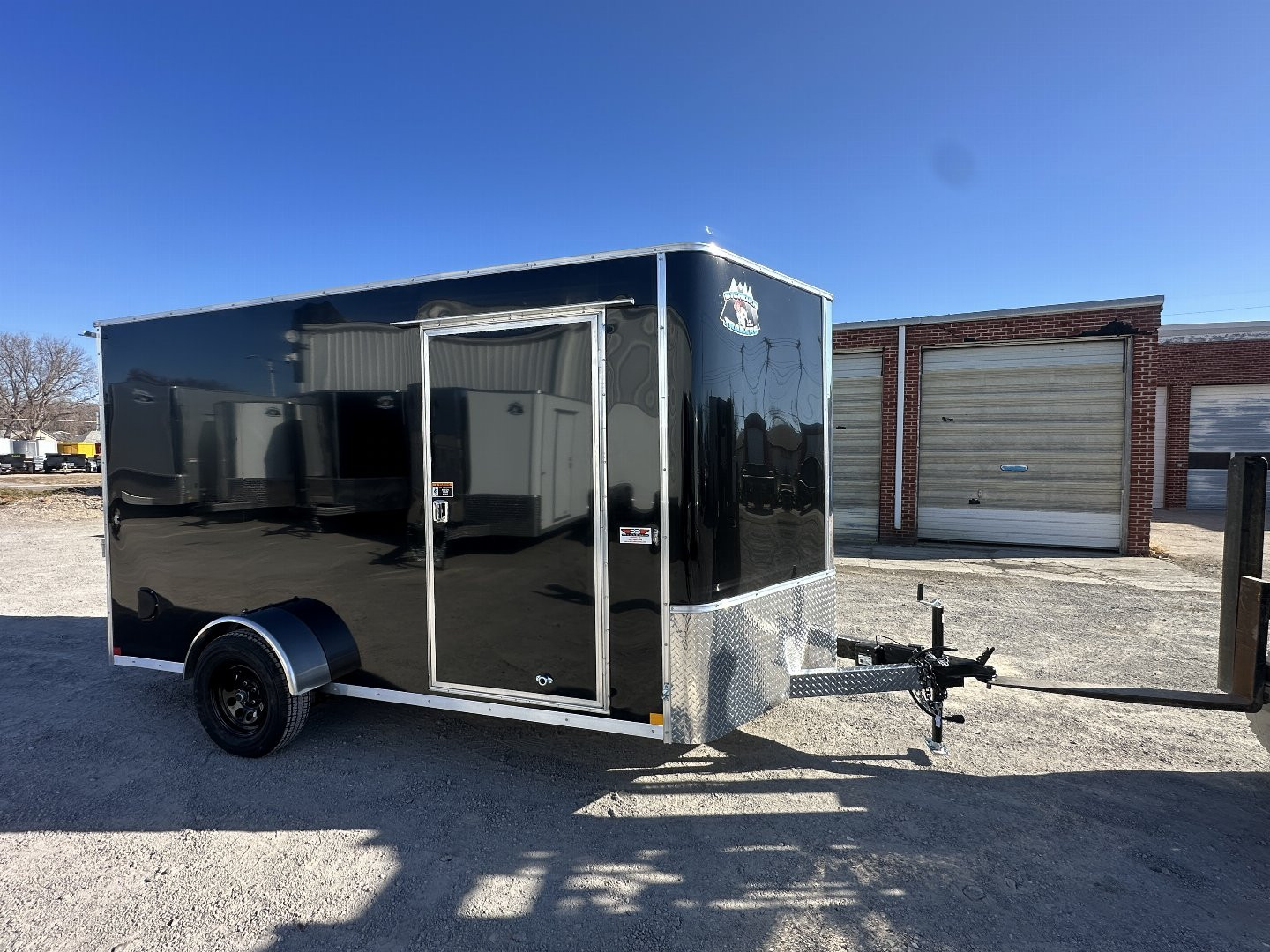 New 2025 R&M Manufacturing Big Horn 7x12x78SA Cargo / Enclosed Trailer