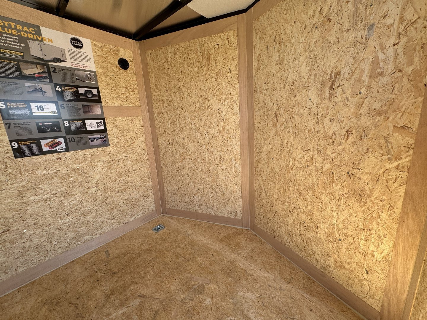 New 2024 WELLS CARGO FT716T2-D Cargo / Enclosed Trailer 7X16 TA RAMP ...