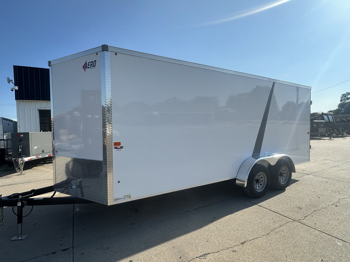 New 2025 AERO 7X18 10K Cargo / Enclosed Trailer for sale in Norfolk, NE