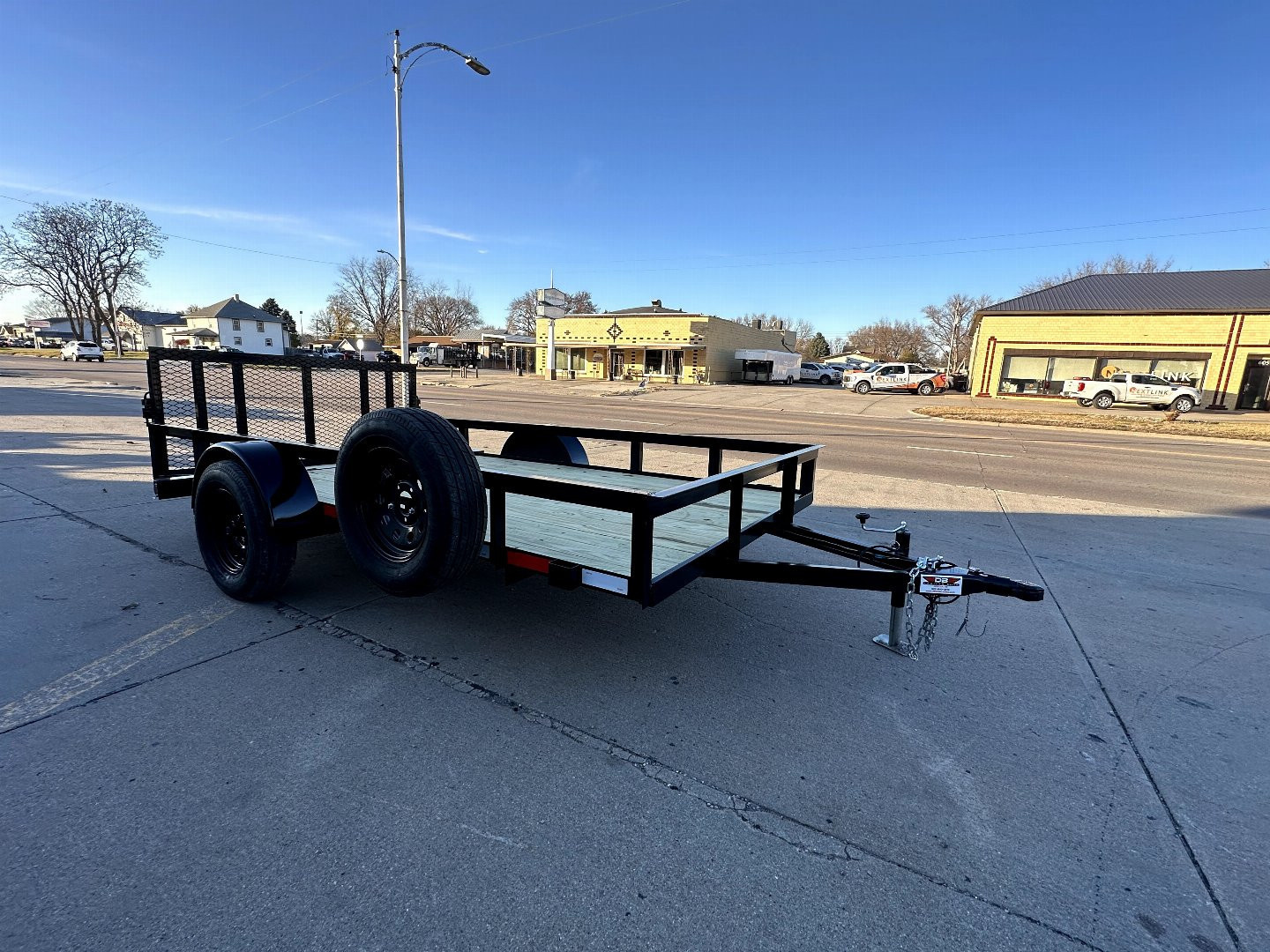 New 2026 KL Trailers KL MANUFACTURING 76x12 Single Axle Utility Trailer ...