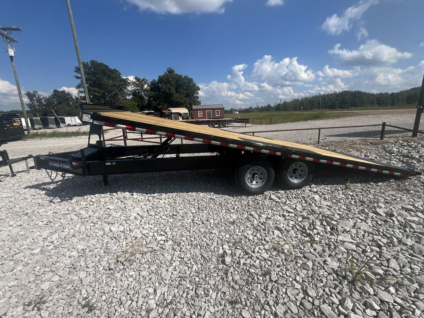 New 2025 Sure-Trac 22 FOOT FULL POWER TILT 14K DECKOVER