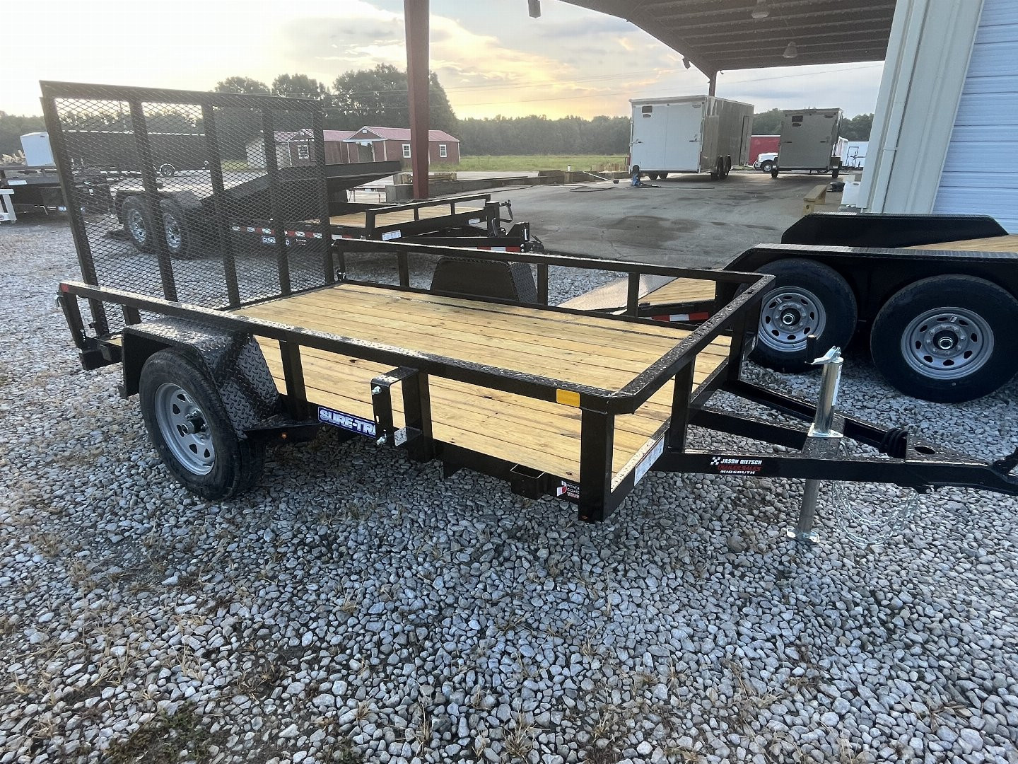 New 2025 Sure-Trac ST7210TA-B-030 Utility Trailer for sale in Michigan ...