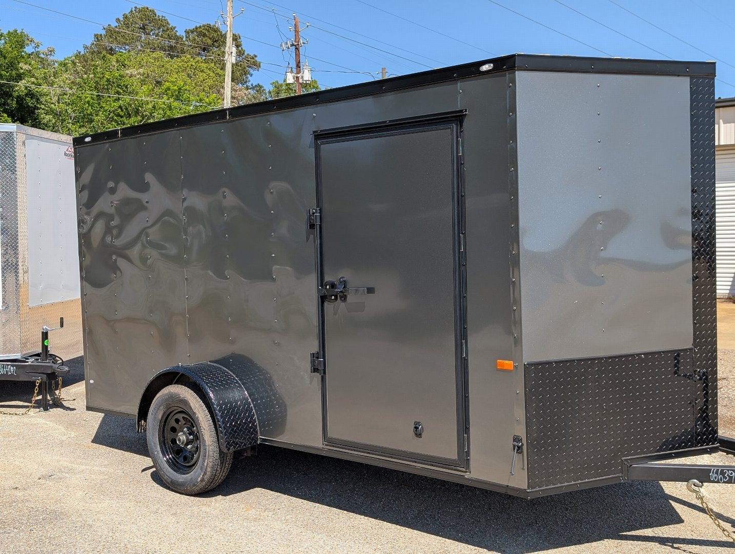 New 2025 ROCK SOLID CARGO 6 x 12 SINGLE 3.5K AXLE CARGO TRAILER W ...
