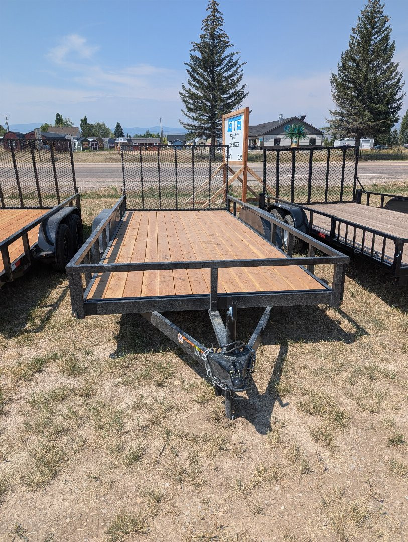 New 2025 Dutton Trailers 7x16 Tandem ATV Trailer