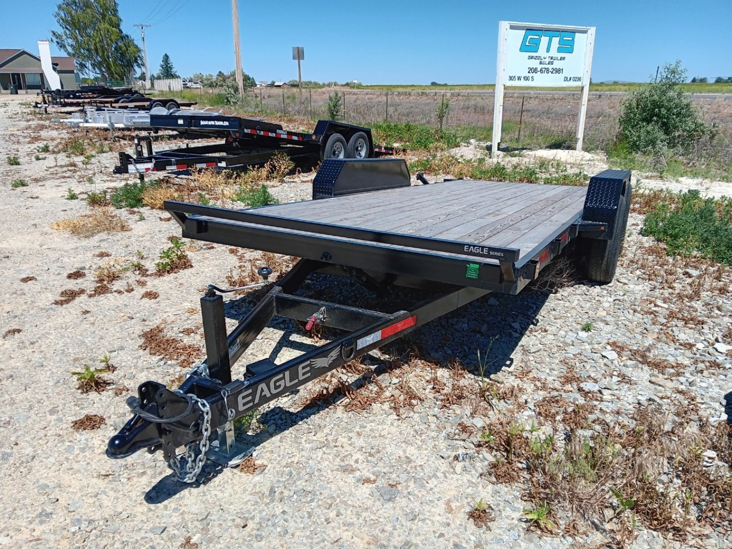New 2024 Eagle Trailers 7x18 Full Tilt Car Hauler