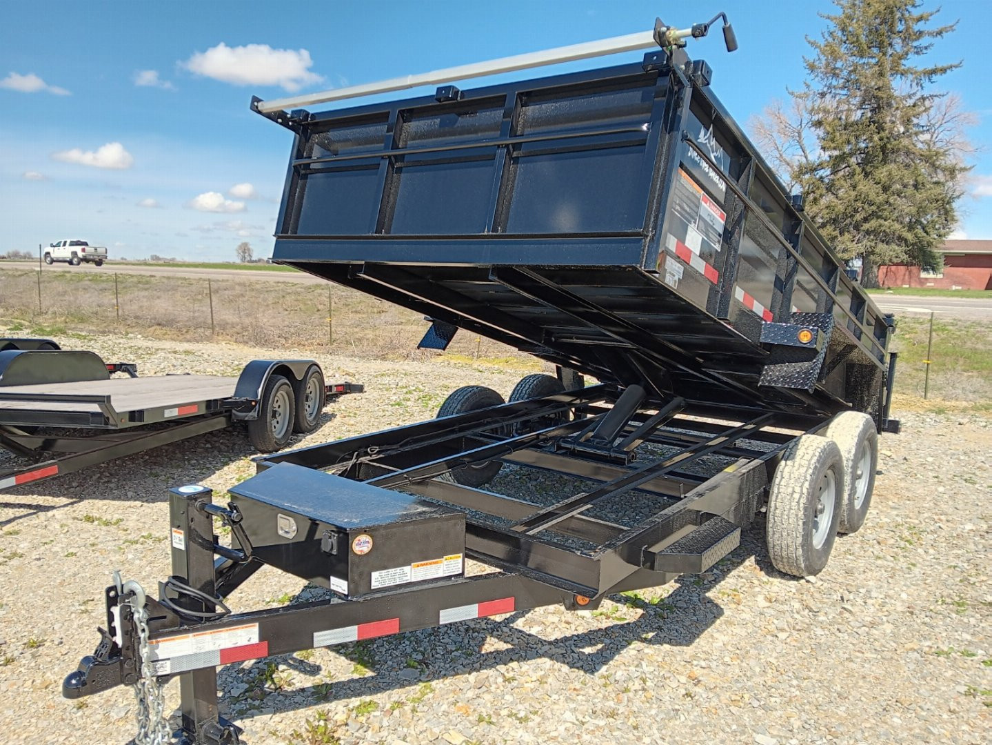 New 2024 Snake River 7x14 Dump Trailer