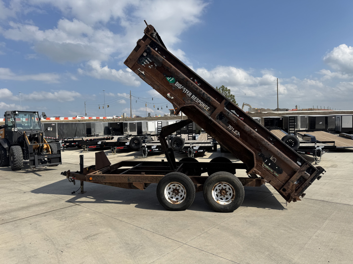 Used 2012 Load Trail 714 dump Dump Trailer for sale in Bismarck, ND