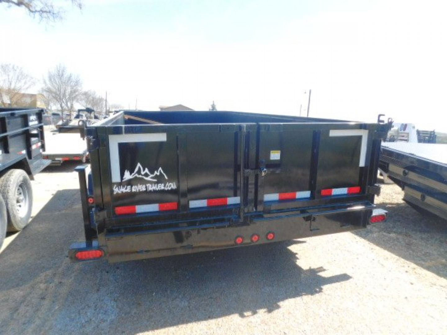 New 2025 Snake River Dump Trailer 7X14-14K