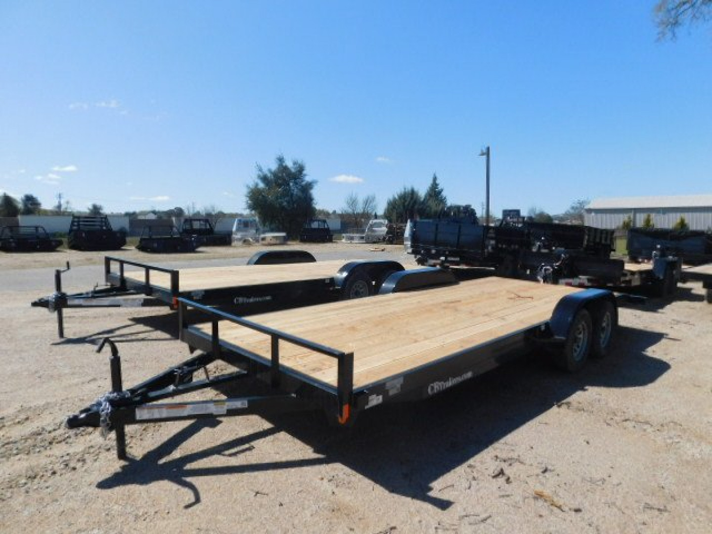 New 2025 C&B Trailers Car Hauler 7X20 with Dovetail