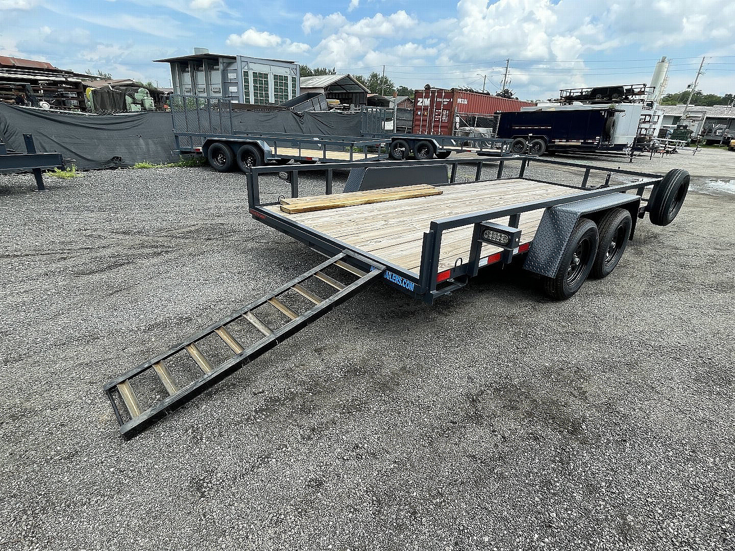 New 2026 AMP Trailers 82x16 TANDEM AXLE LANDSCPAE TRAILER Landscape ...