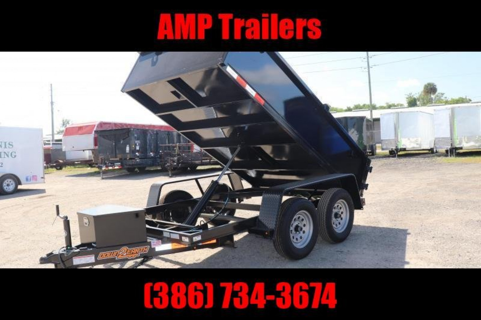 New 2024 Down 2 Earth Trailers D2E 6x10 DUMP TRAILER