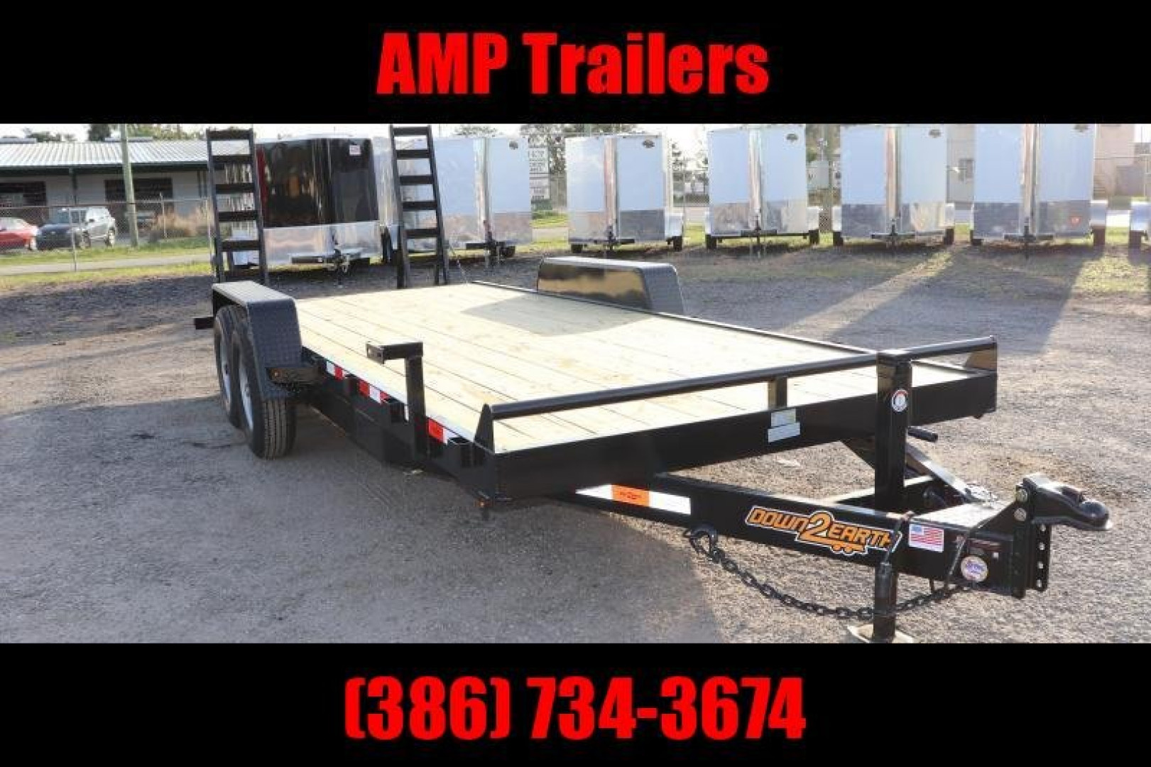 New 2026 Down 2 Earth Trailers 82x20 D2E EQ TRAILER Equipment Trailer ...