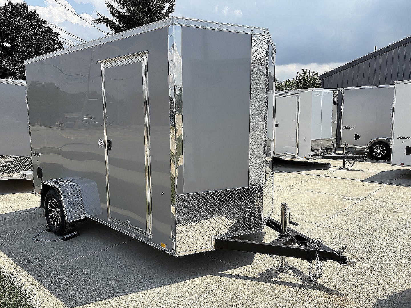 New 2025 IMPACT TRAILERS 6'X12' SILVER QUAKE CARGO Cargo / Enclosed ...