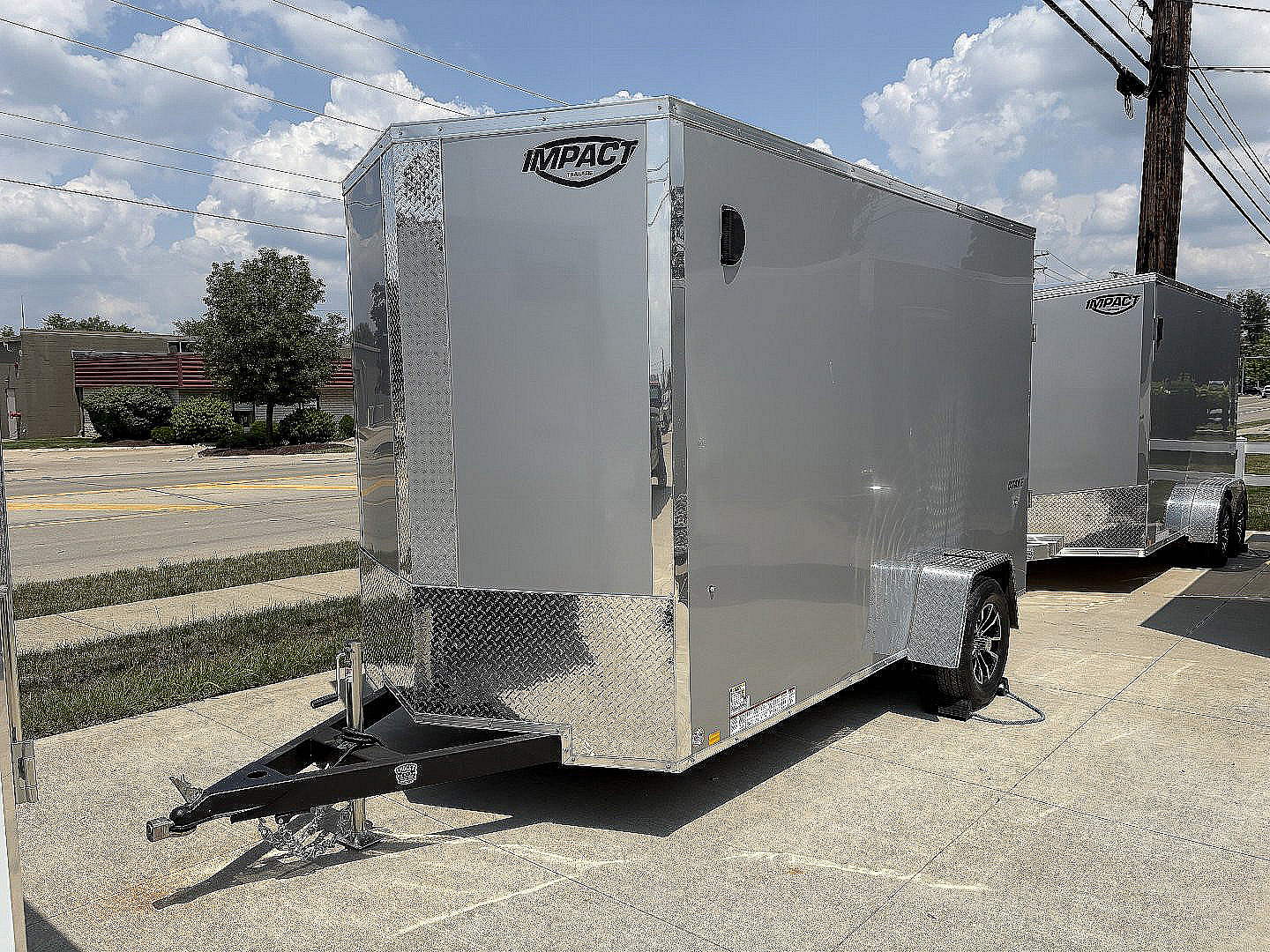 New 2025 IMPACT TRAILERS 6'X12' SILVER QUAKE CARGO Cargo / Enclosed ...