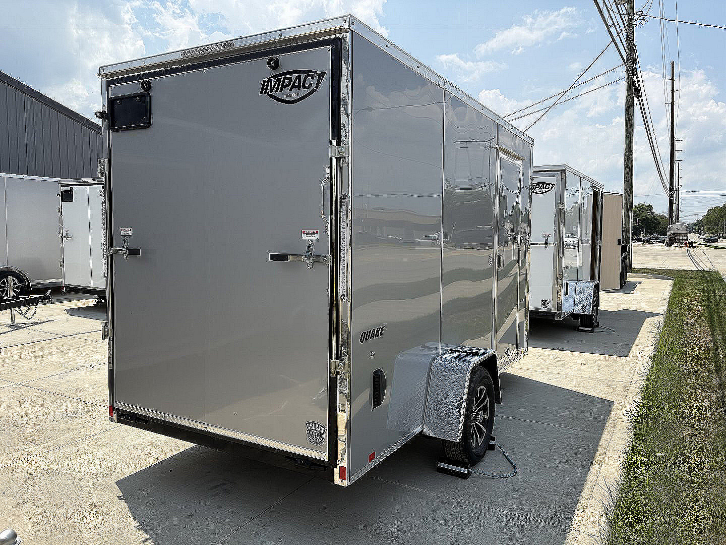 New 2025 IMPACT TRAILERS 6'X12' SILVER QUAKE CARGO Cargo / Enclosed ...