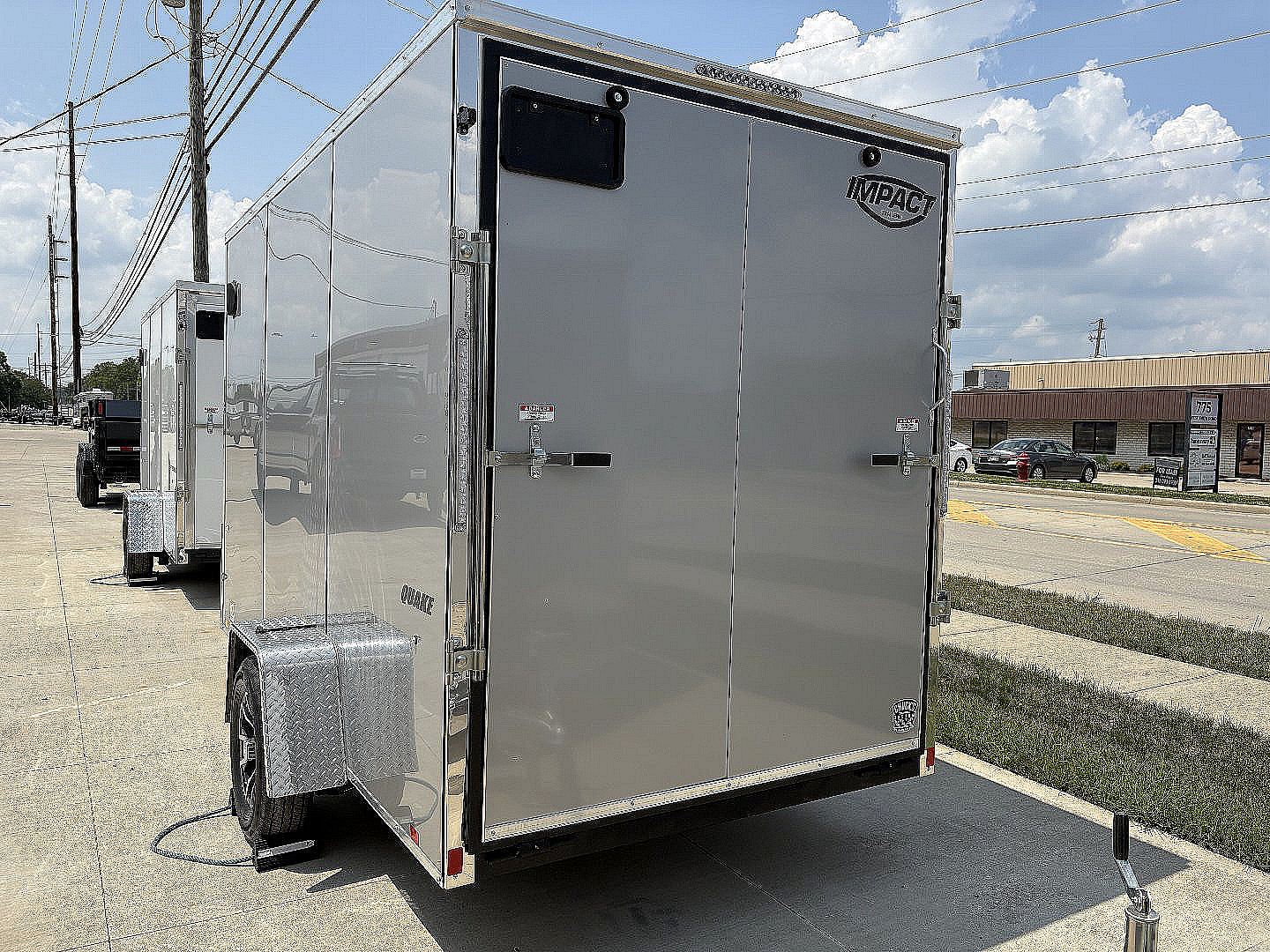 New 2025 IMPACT TRAILERS 6'X12' SILVER QUAKE CARGO Cargo / Enclosed ...