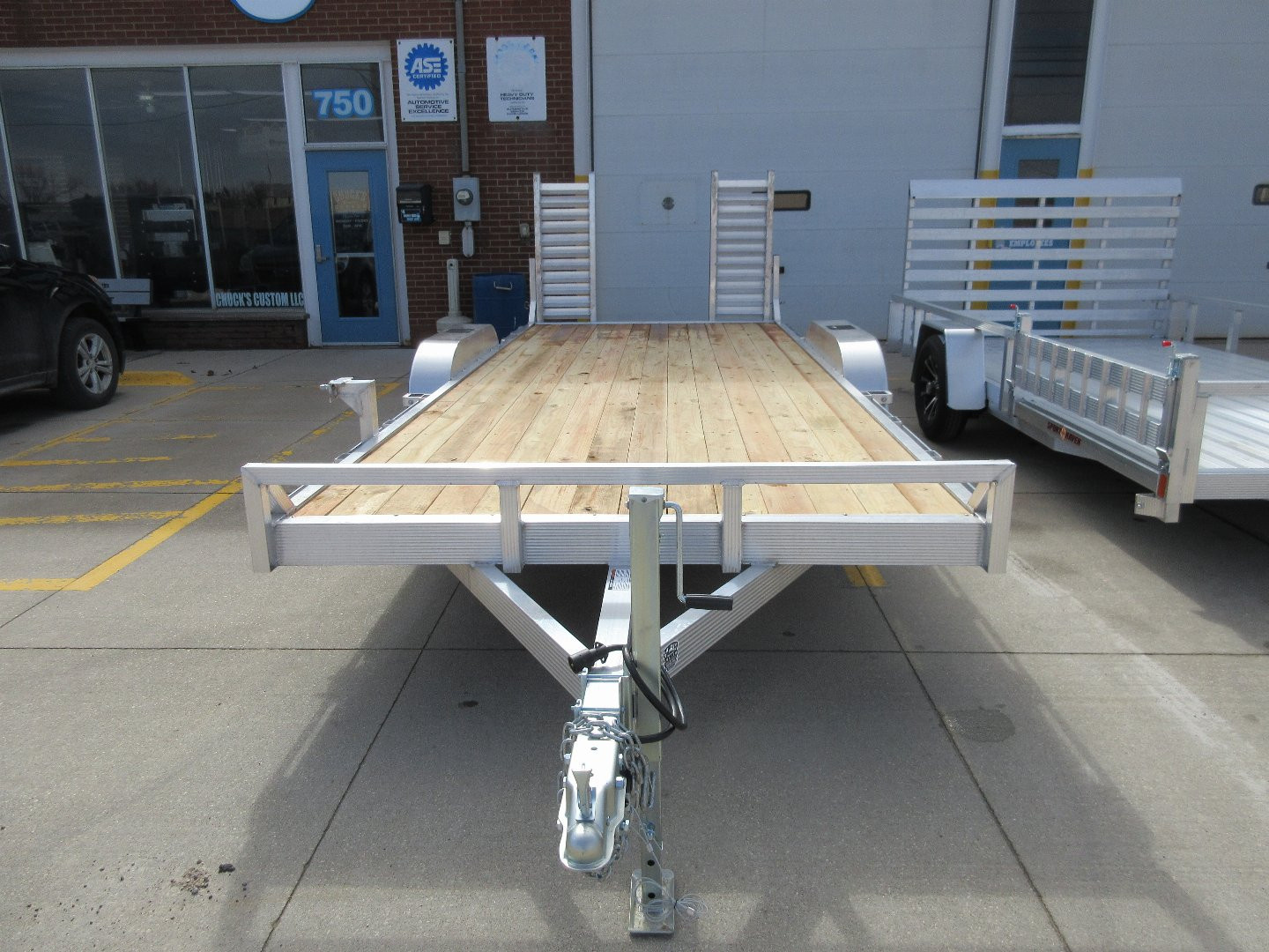 New 2025 SPORT HAVEN 7'X18' ALUMINUM HD W/4' SPLIT RAMPS Equipment ...