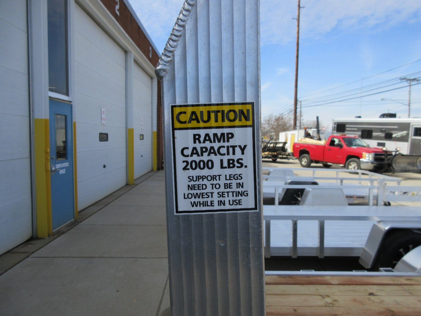 New 2025 SPORT HAVEN 7'X18' ALUMINUM HD W/4' SPLIT RAMPS Equipment ...