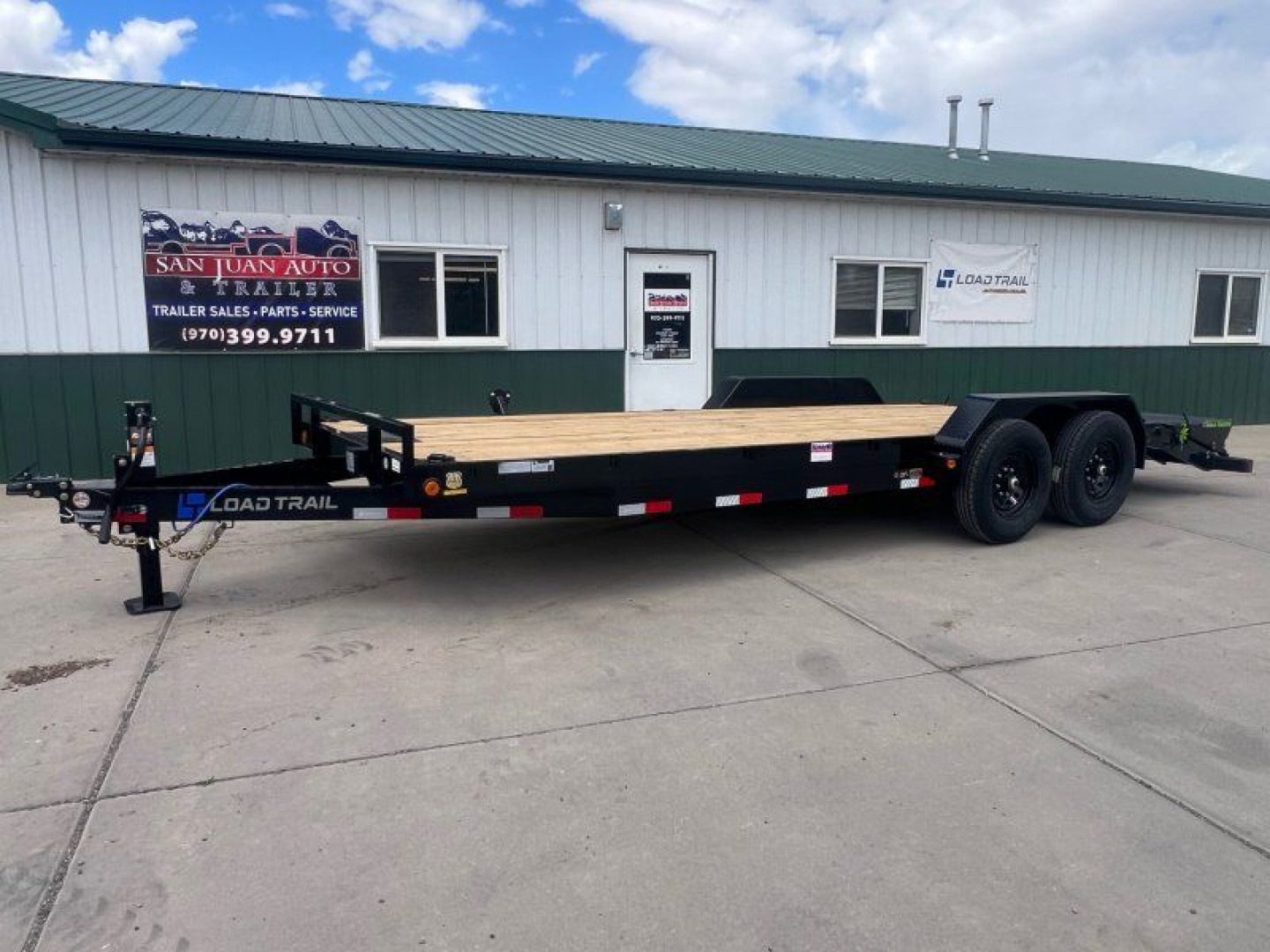 New 2025 Load Trail 83''x22' Equipment Trailer