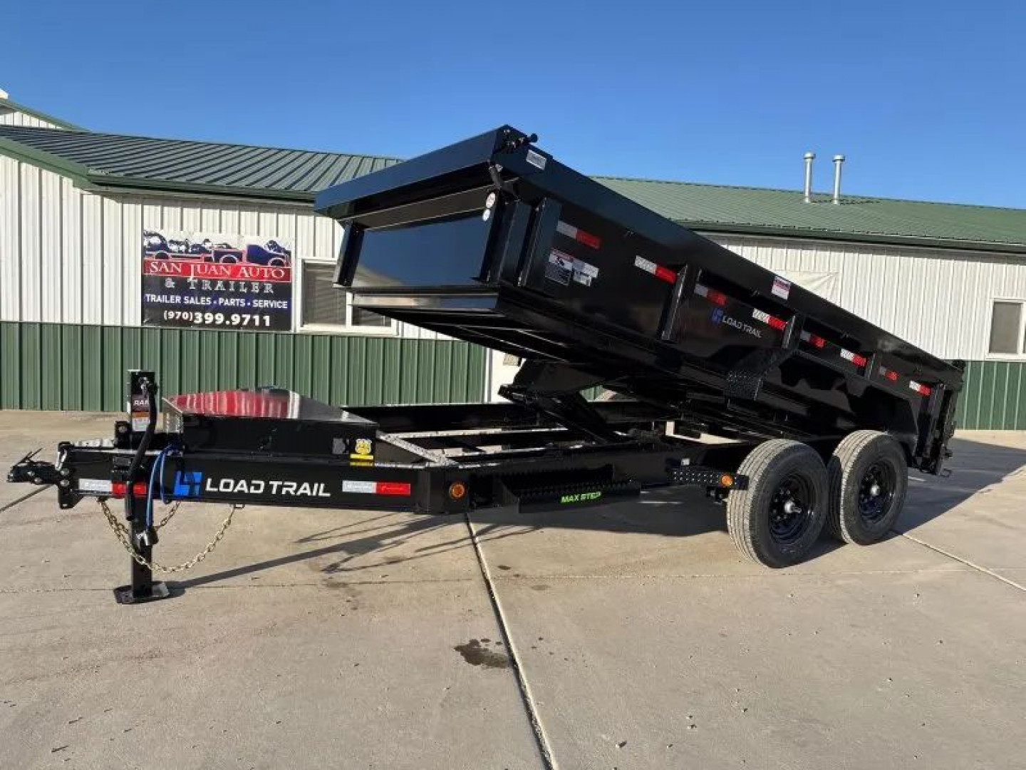 New 2025 Load Trail 83"X14' Low-Pro Dump Dump Trailer