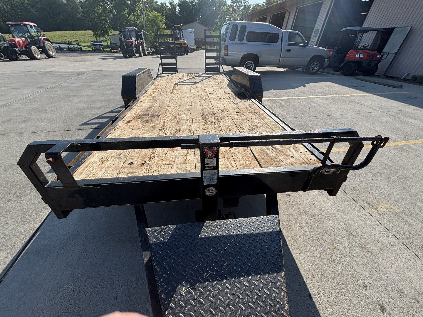 Used 2020 USED Corn Pro UT 18H - 82"X18' Equipment Trailer - Flat Deck ...