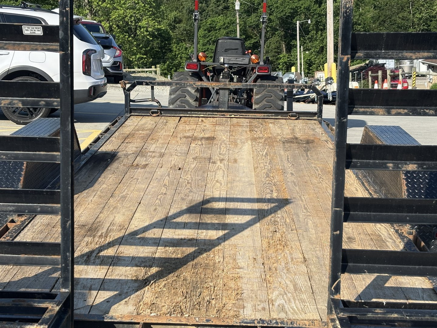 Used 2020 USED Corn Pro UT 18H - 82"X18' Equipment Trailer - Flat Deck - 12,000# GVWR