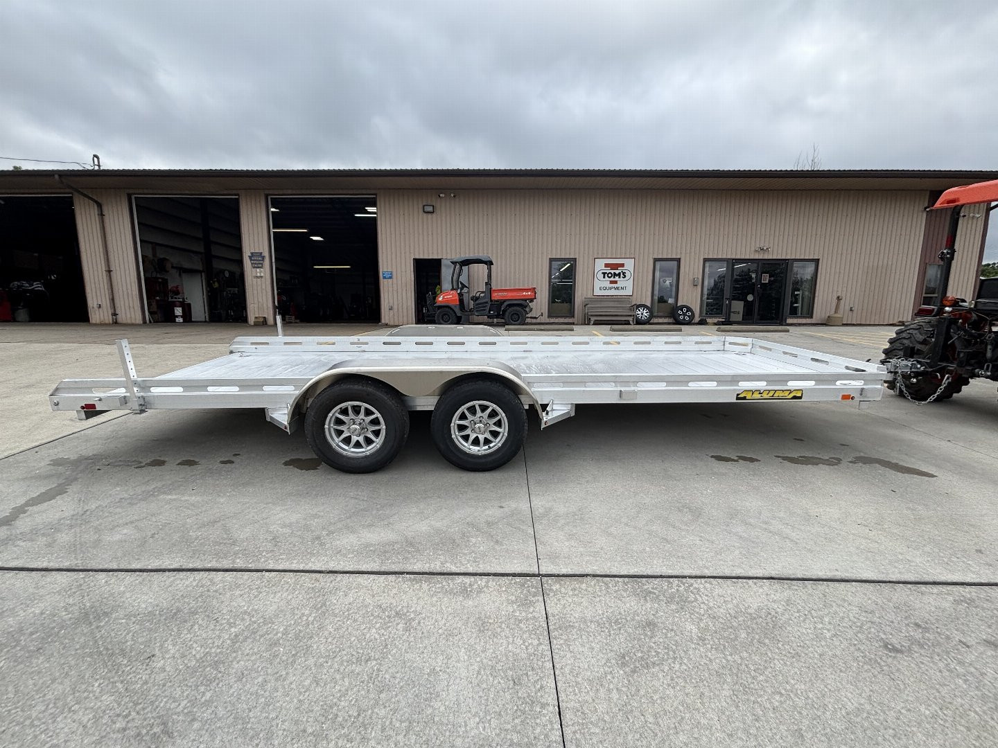 New 2026 Aluma Trailers 7820 R Aluminum Utility Trailer W/ Slide Out ...