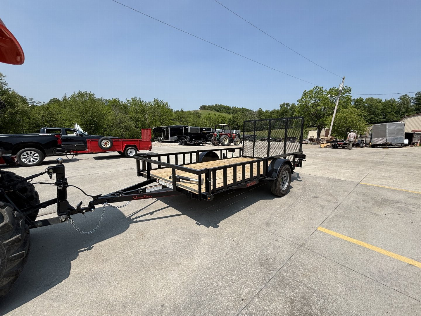 New 2026 Quality Trailers 77"X12' Single Axle Pro Series Landscape ...