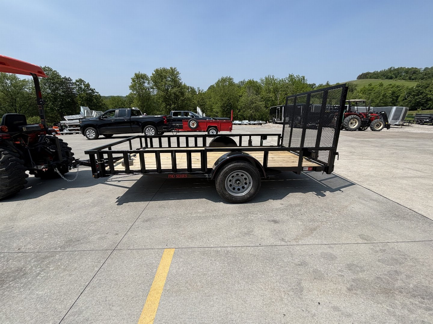 New 2026 Quality Trailers 77"X12' Single Axle Pro Series Landscape ...