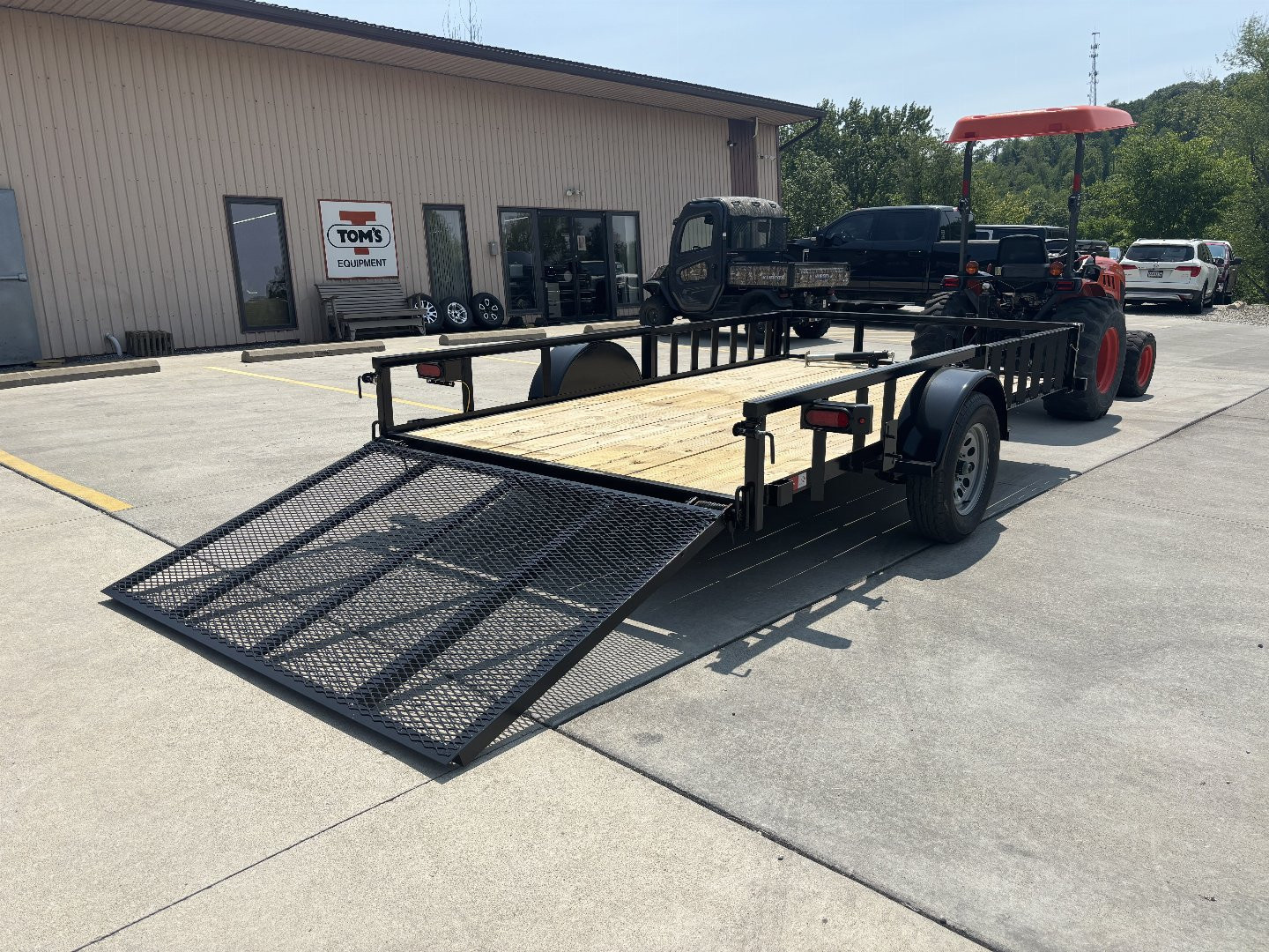 New 2026 Quality Trailers 77"X12' Single Axle Pro Series Landscape ...