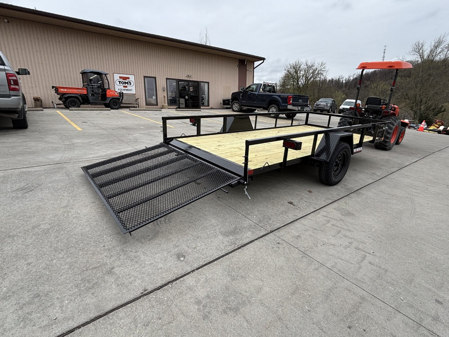 New 2025 Premier Trailers 76"X14' Utility Trailer - 2995# GVWR